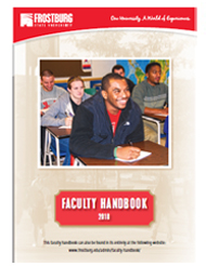 Faculty Handbook